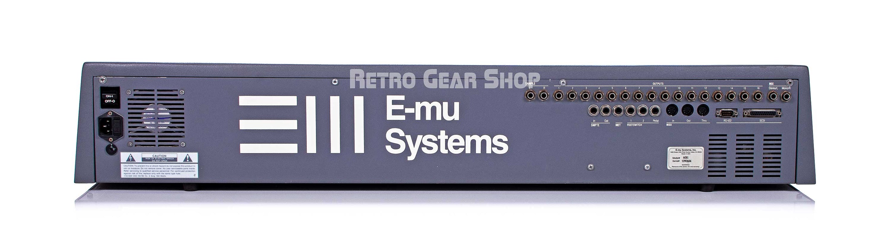 Emu Emulator III Synth Sampler Vintage Rare E-Mu Systems– Retro Gear Shop
