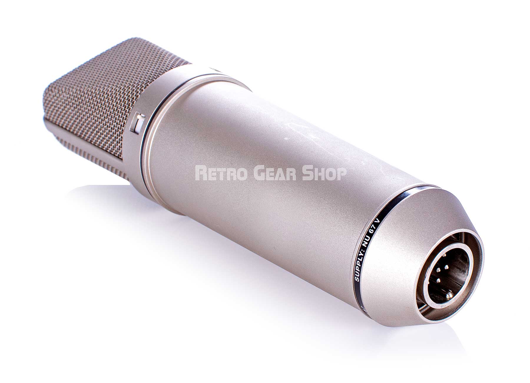 Neumann U67 Tube Microphone Reissue U-67 Mic + Pop Shield Windscreen ...