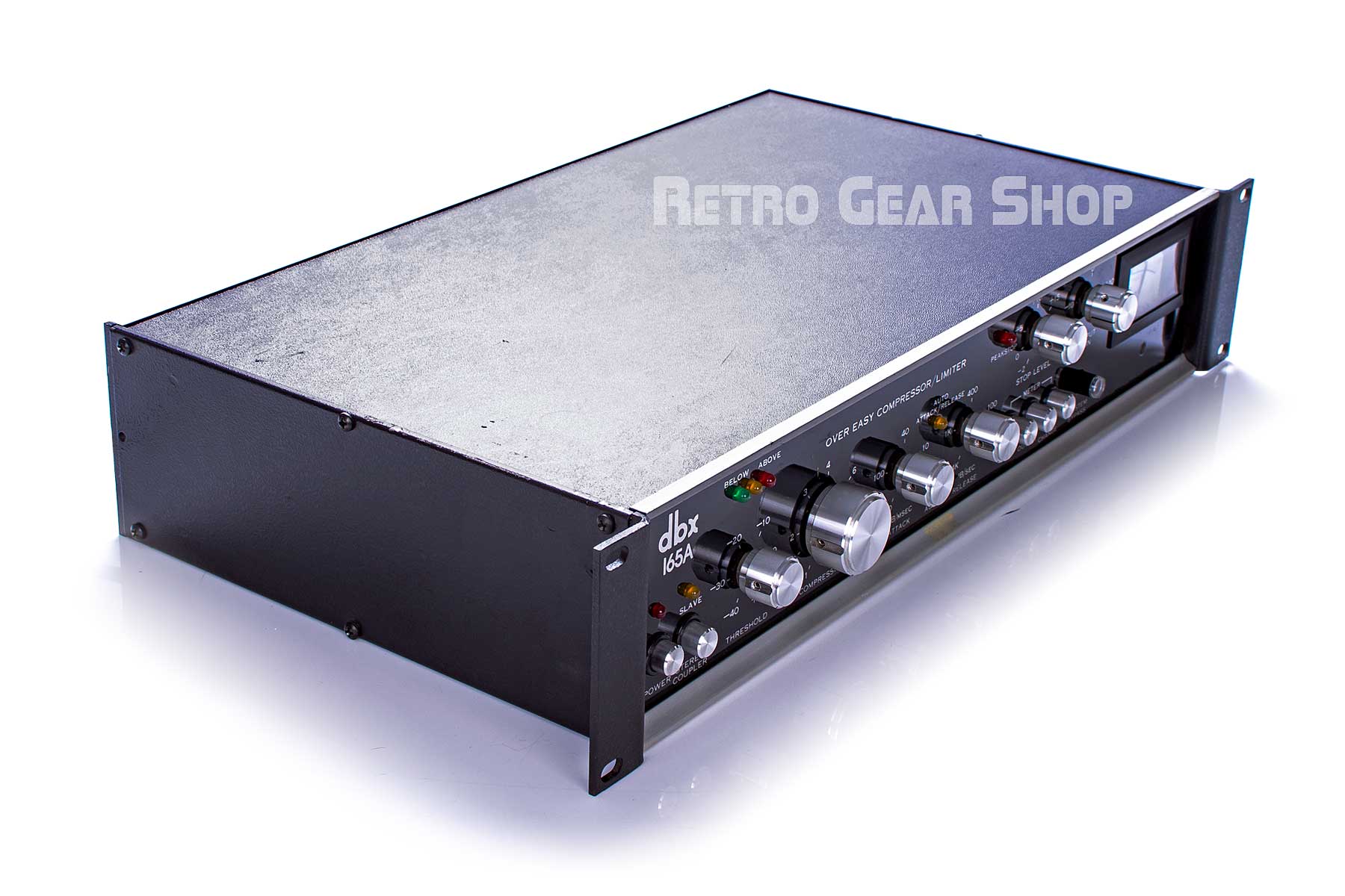 dbx 165A Over Easy Compressor / Limiter Sequential Stereo Pair Rare – Retro Gear Shop