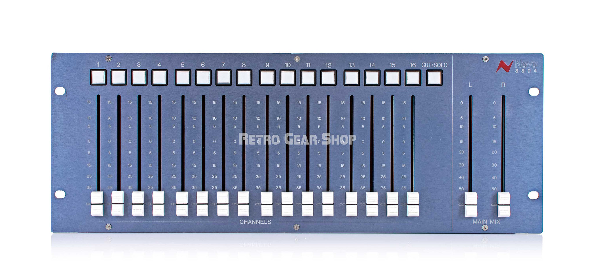 Neve 8816 16-Channel Analog Summing Mixer 8804 Fader Module Set – Retro ...