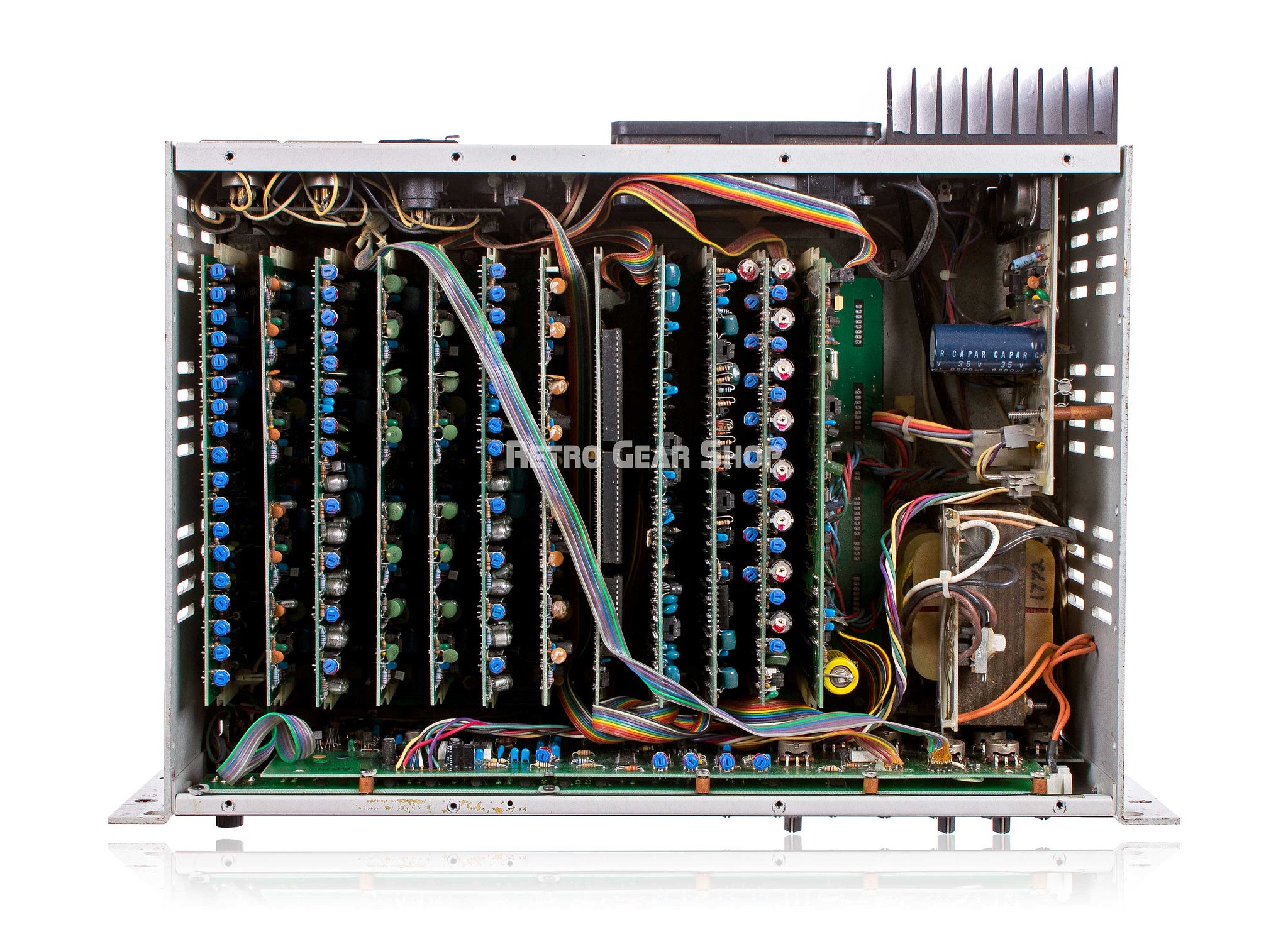 Octave Plateau Voyetra 8 Rev 4 Polyphonic Rack Synth Vintage Rare ...