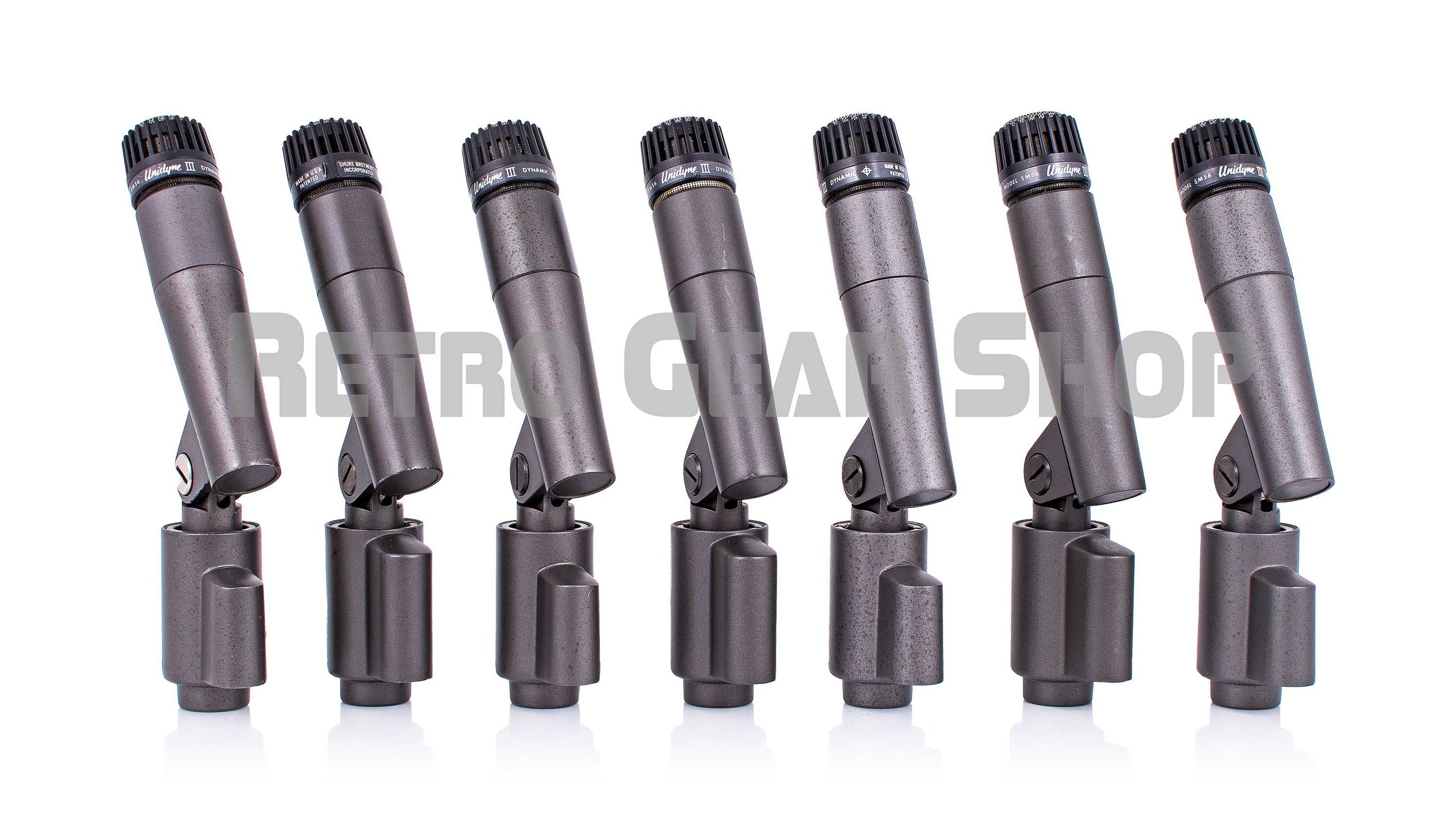 Shure SM 56 Mic Dynamic Cardioid Unidyne III Vintage Rare SM56– Retro ...