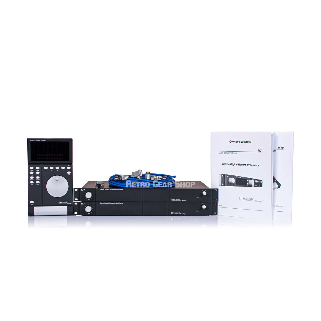 Bricasti Design System 2 M10 Remote M7 Pair Reverb System – Retro Gear Shop