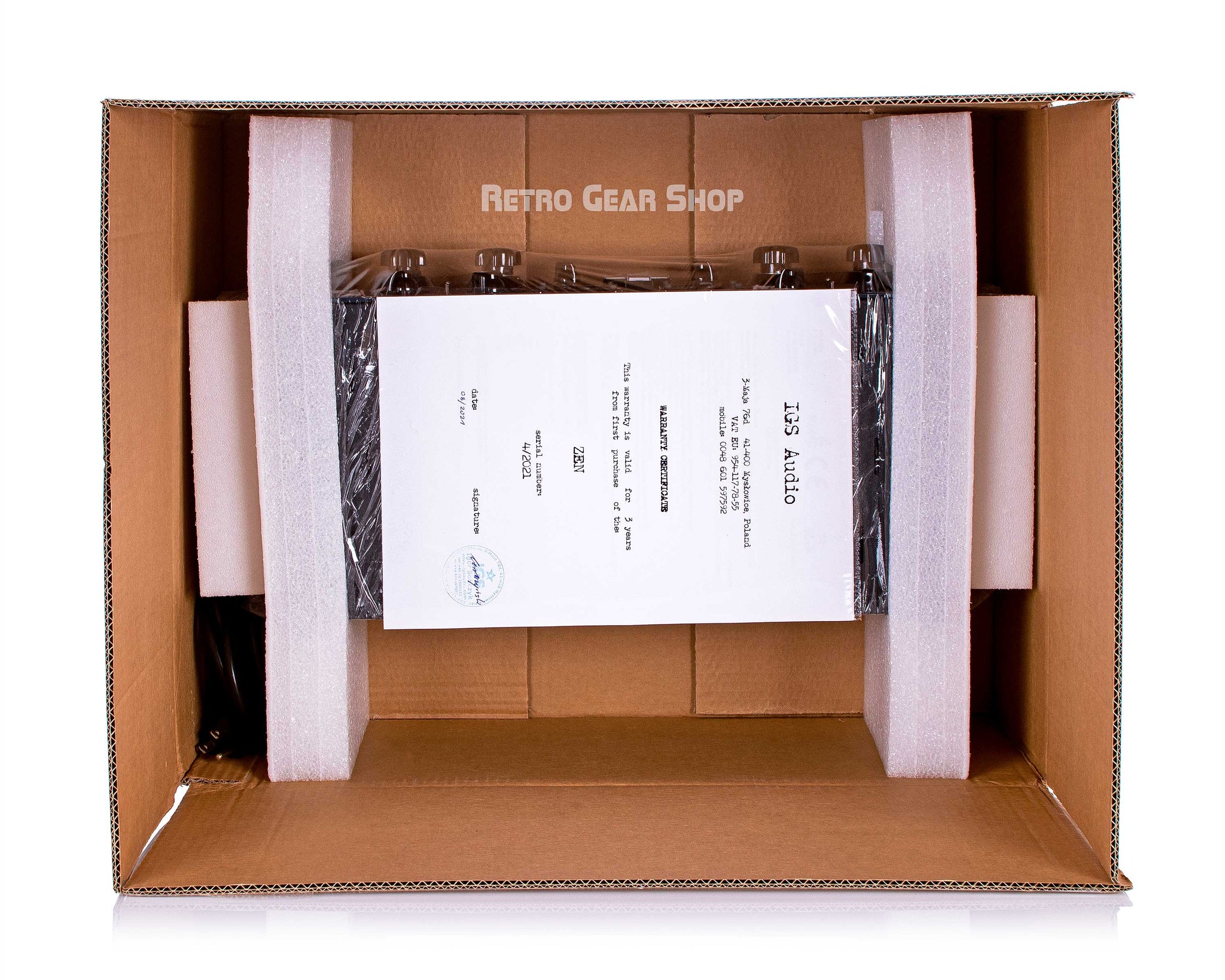 IGS Audio Zen Compressor Solid State Dual Channel Mastering– Retro Gear ...