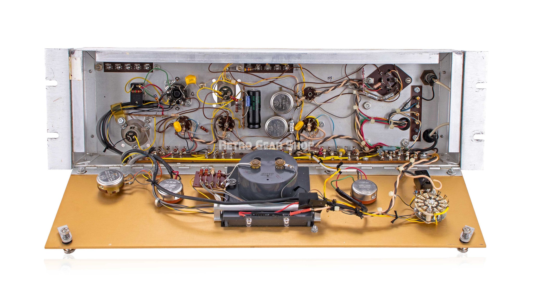 Teletronix Leveling Amplifier LA-2A Pair Gold Faceplates Vintage Rare ...