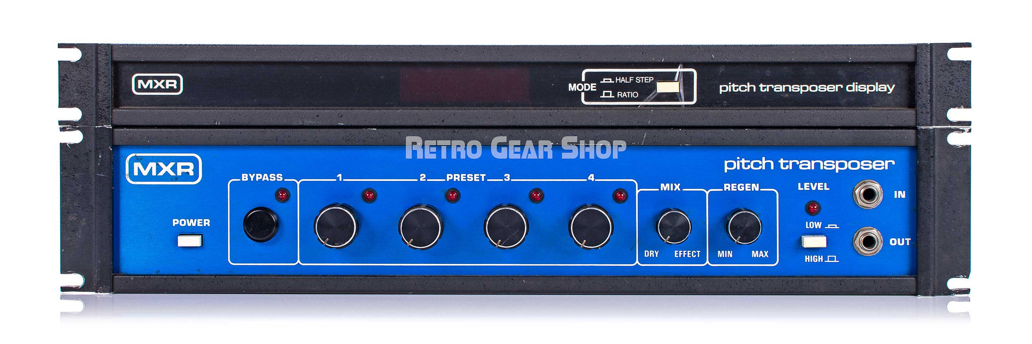 MXR Model 129 Analog Pitch Transposer Shifter Display Vintage Rare ...