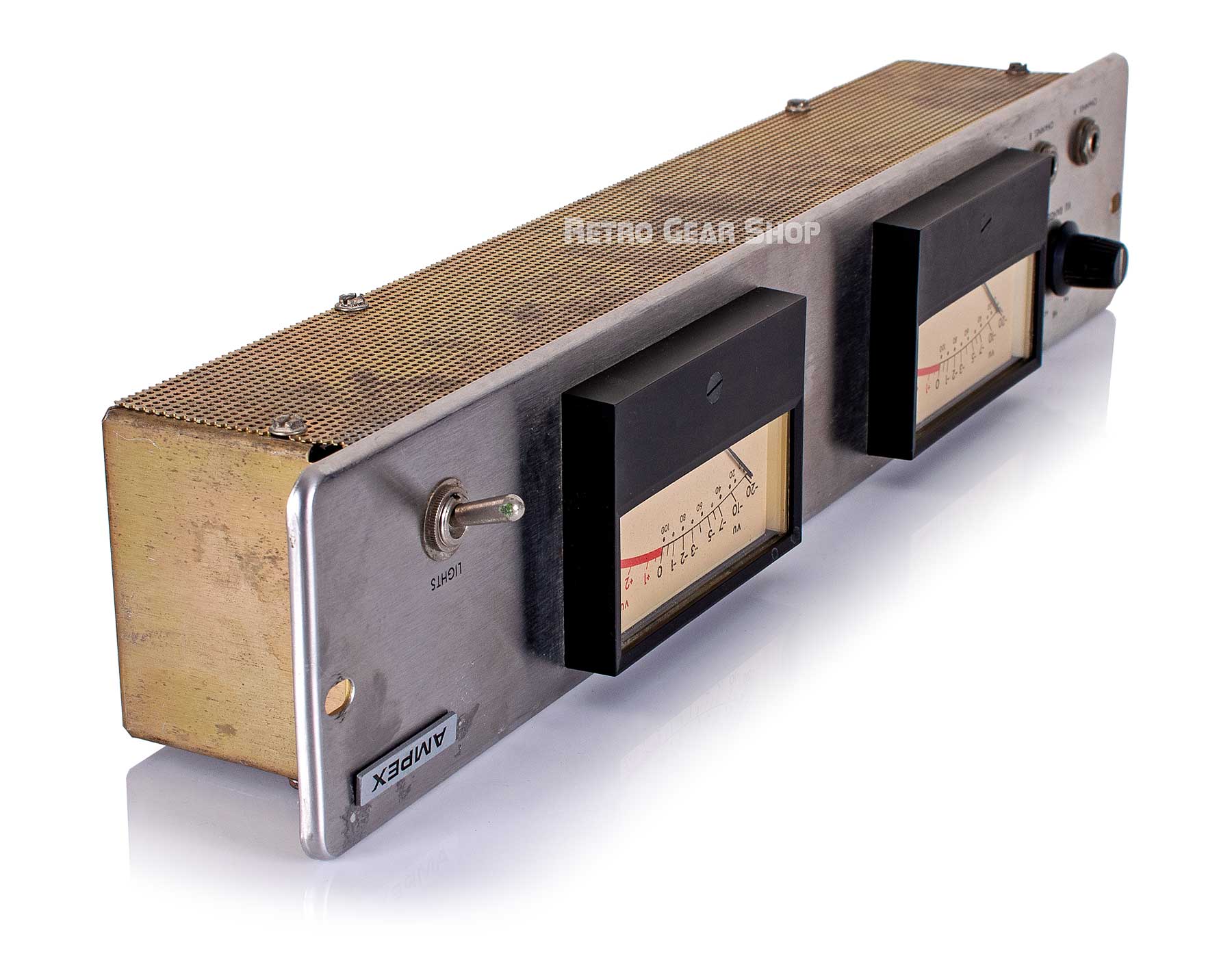 Ampex AM10 Rare Vintage Microphone Preamp Summing Mixer + Meter Bridge – Retro Gear Shop